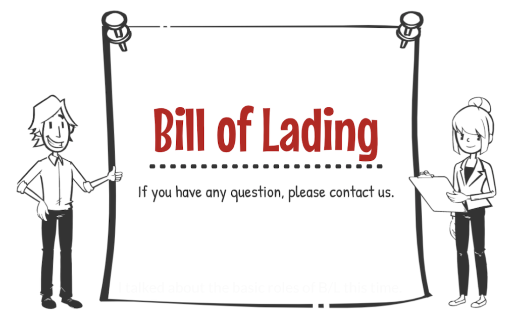 Role and Flow of BL ｜ 【フォワーダー大学 】国際物流学科 タイキャンパス