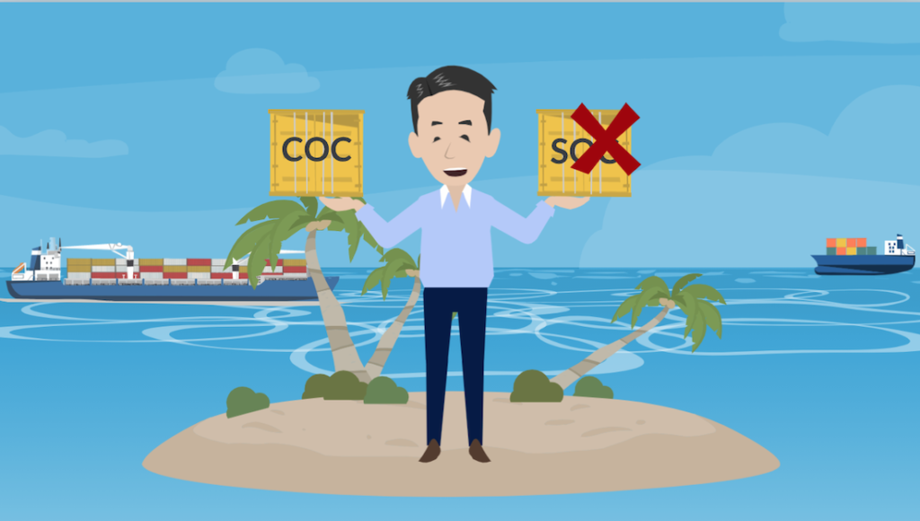 Sea Shipment -SOC container ｜ 【フォワーダー大学 】国際物流学科 タイキャンパス