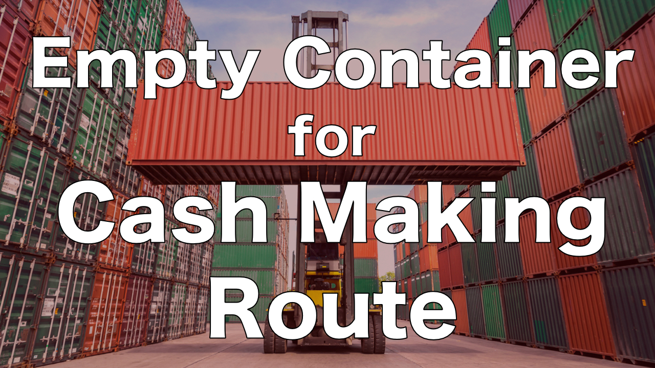 Get Empty Containers Back on the “Moneymaker Route”! The Export Rate of ...